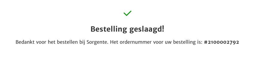 Sorgente B.V. - Uitleg bestellen Specialist in medische voeding