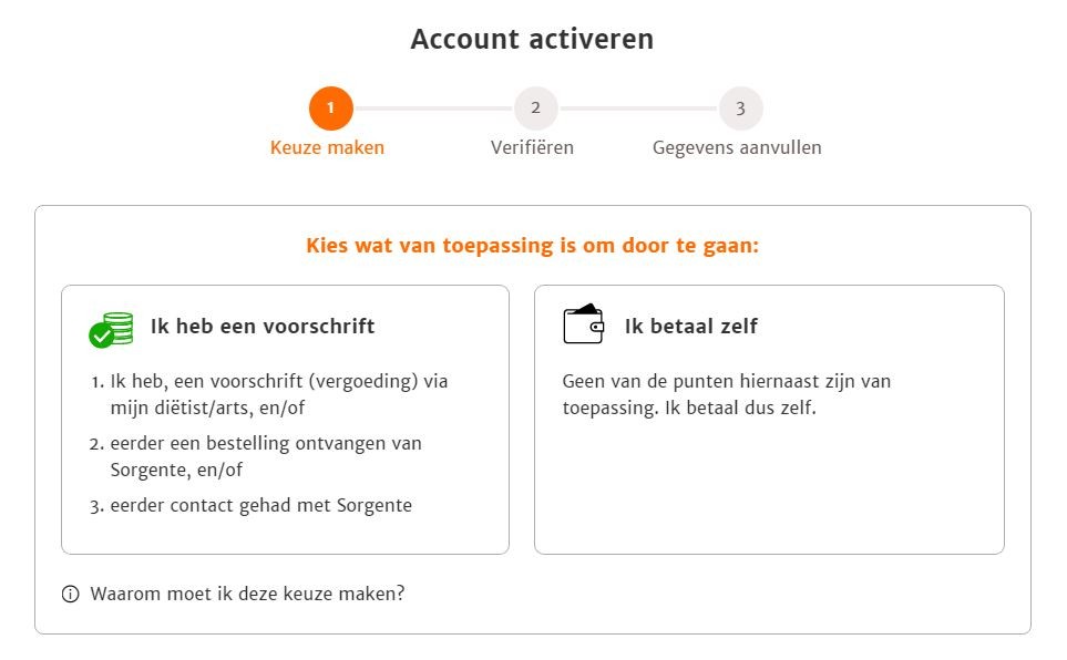 Sorgente B.V. - Account activeren stap voor stap Specialist in medische ...